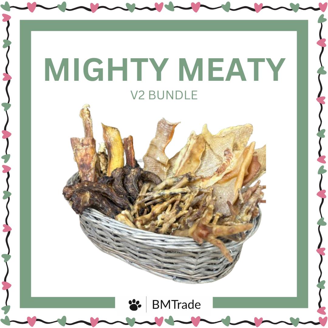 The Mighty Meaty V2 - Natural Treat Bundle – BMTrade Natural Dog Treats